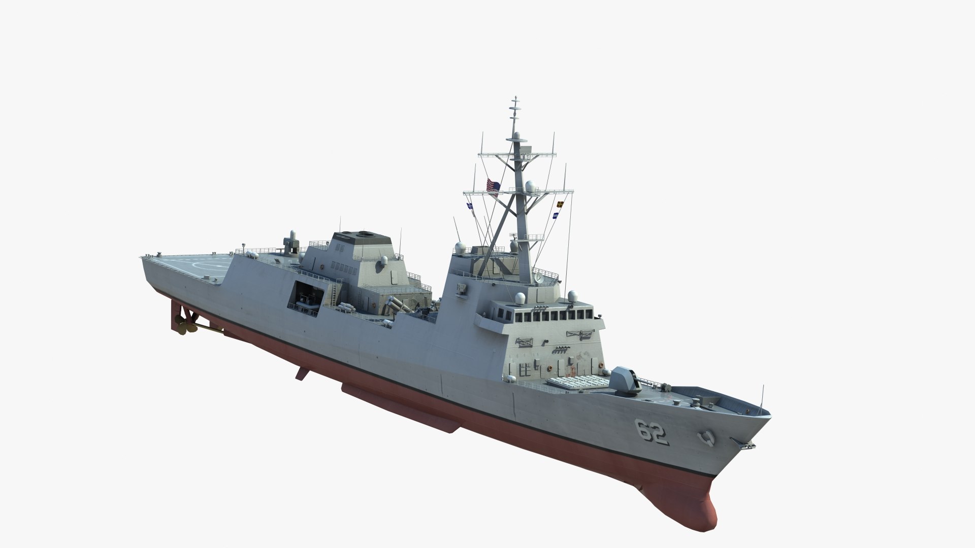 FFG-62 USS Constellation Model - TurboSquid 1757880