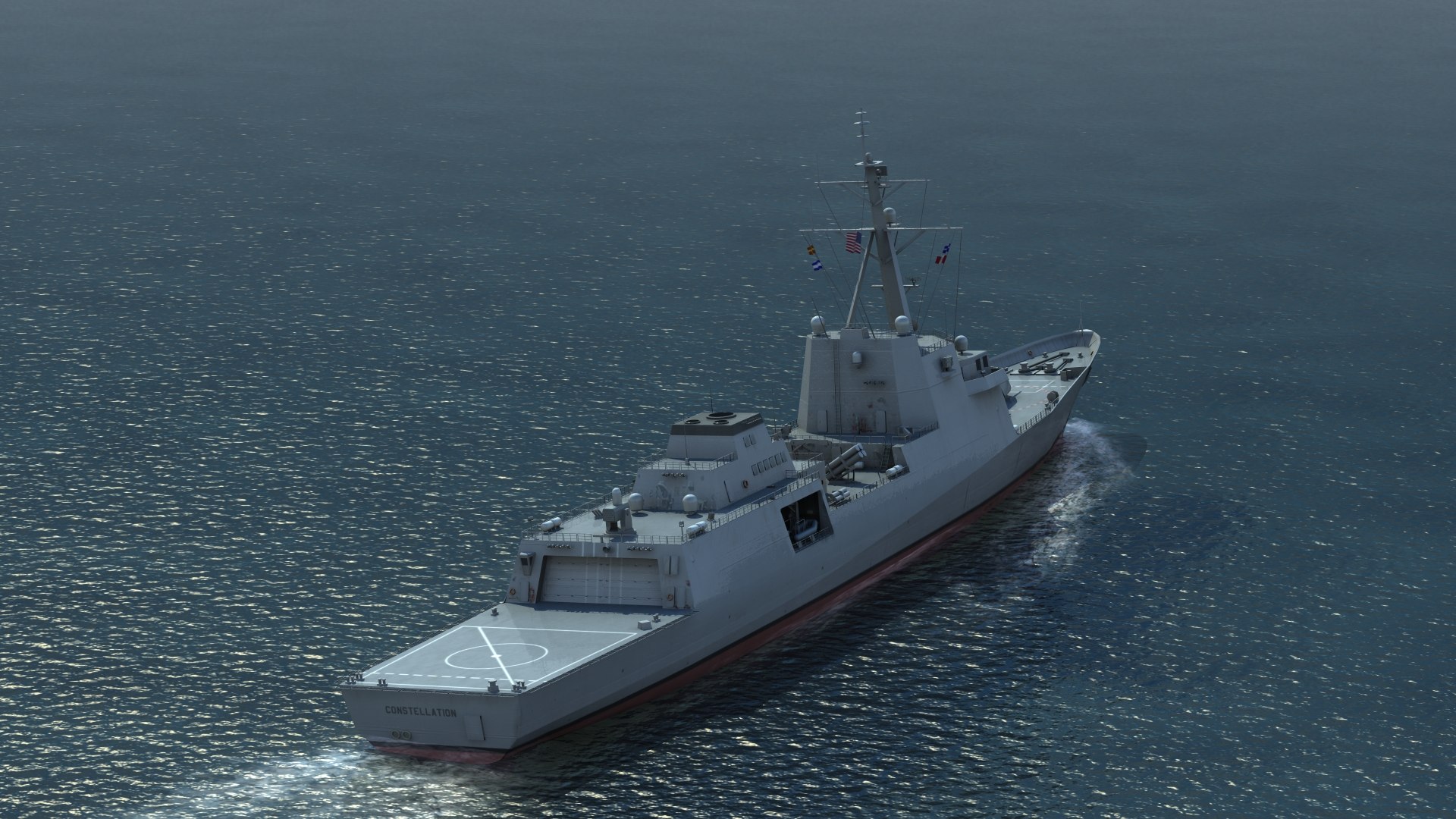 FFG-62 USS Constellation Model - TurboSquid 1757880