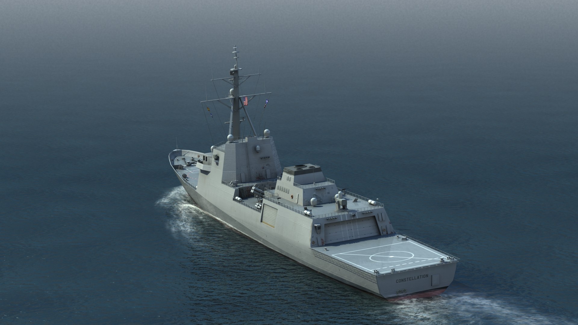 FFG-62 USS Constellation Model - TurboSquid 1757880