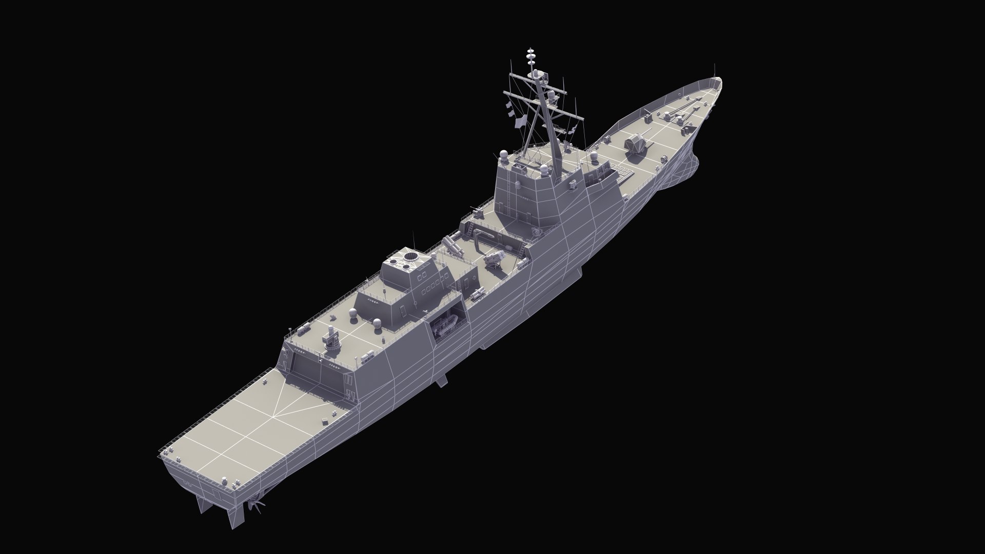 FFG-62 USS Constellation model - TurboSquid 1757880
