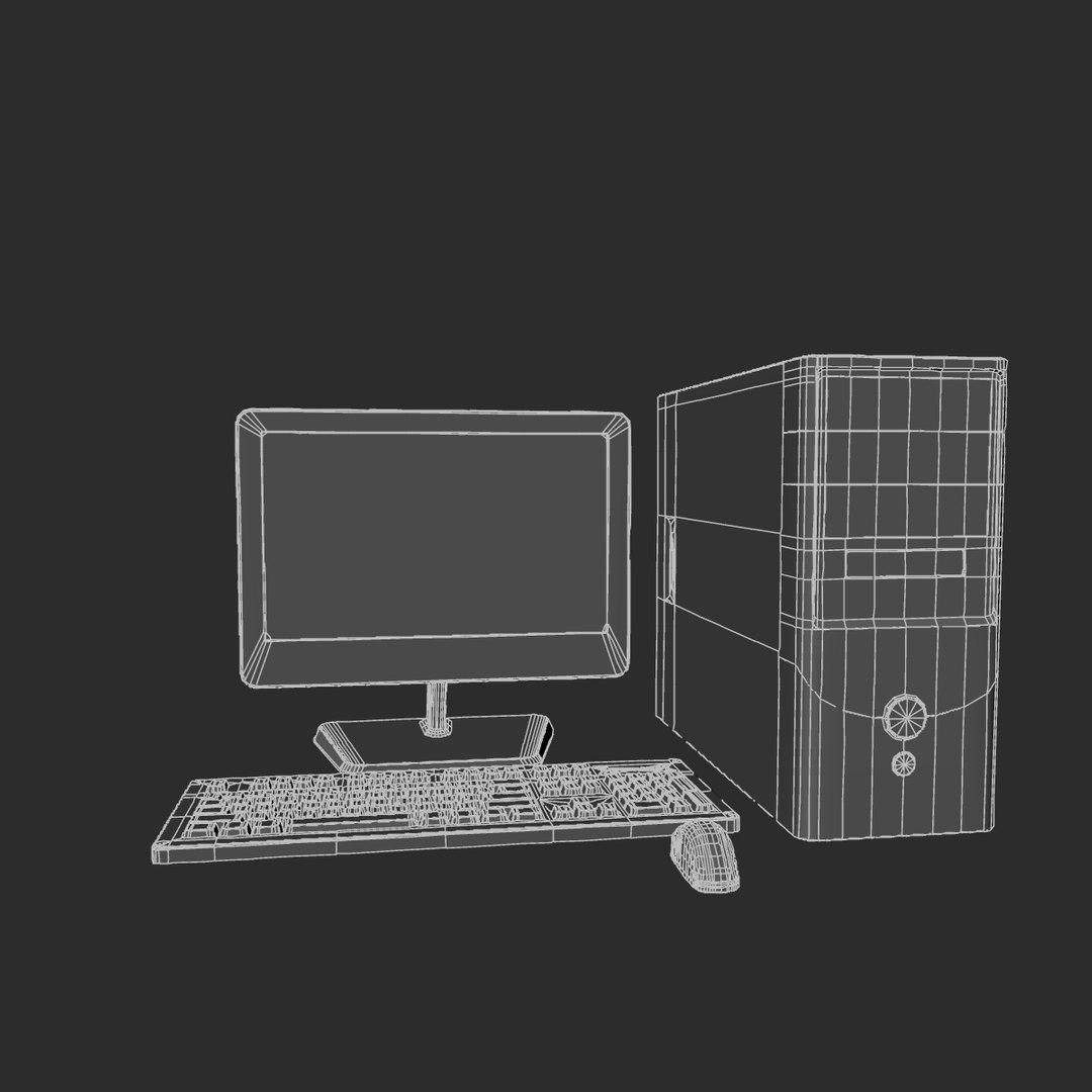 Computer Old 3D | 1148910 | TurboSquid