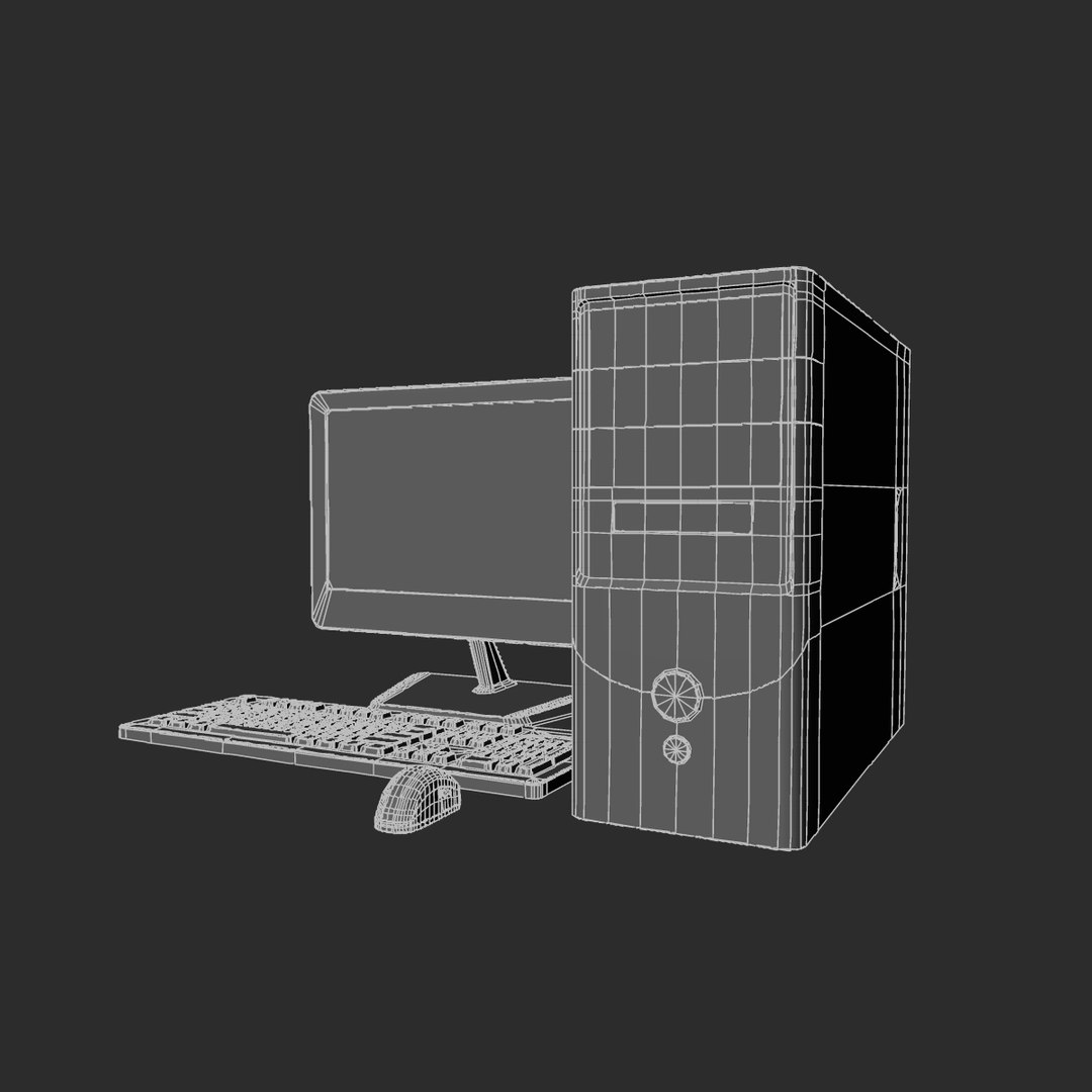 Computer Old 3D | 1148910 | TurboSquid