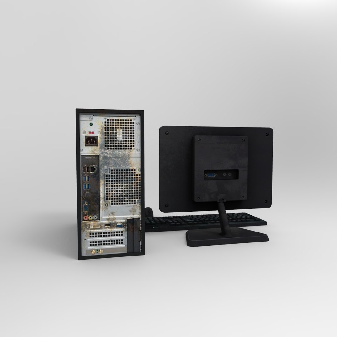 Computer Old 3D | 1148910 | TurboSquid