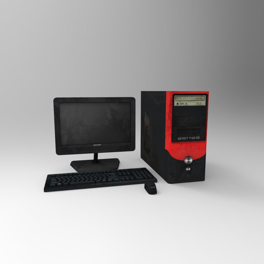 Computer Old 3D | 1148910 | TurboSquid