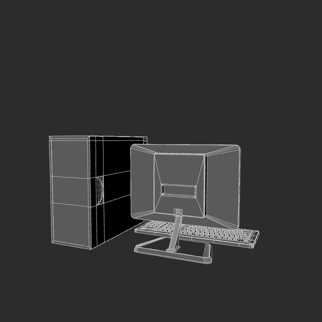 Computer Old 3D | 1148910 | TurboSquid