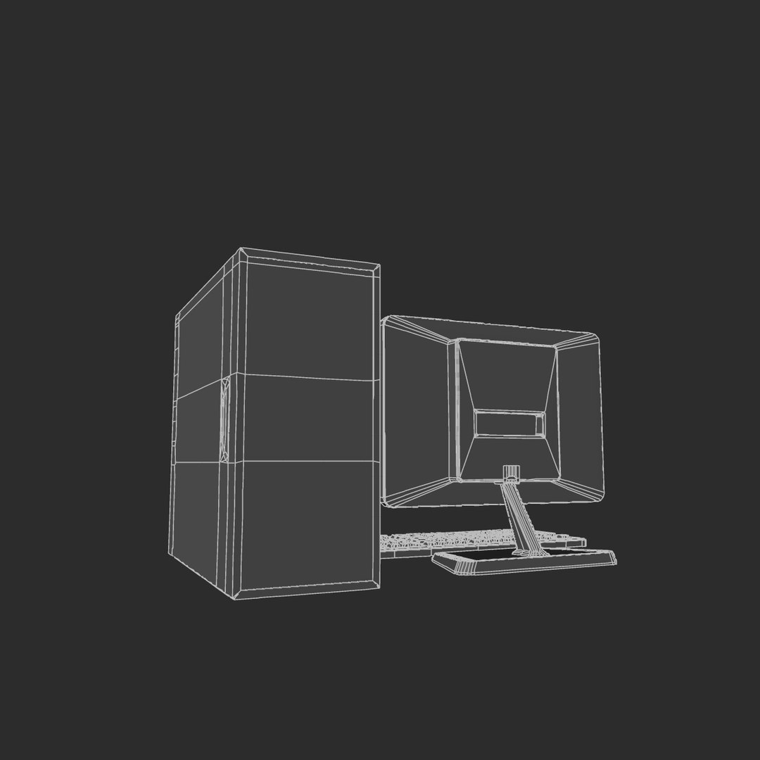 Computer Old 3D | 1148910 | TurboSquid
