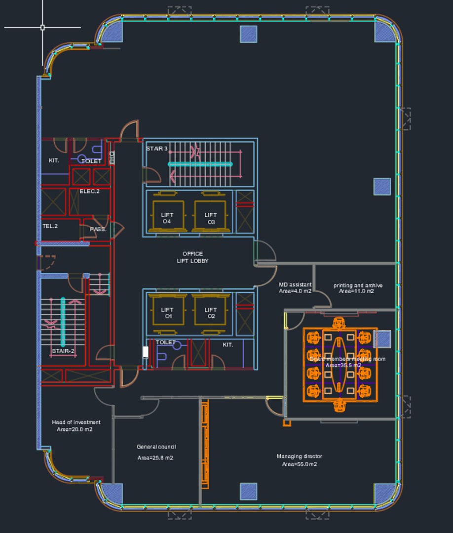 Revit Designed Meeting Room 3D Model - TurboSquid 1415396