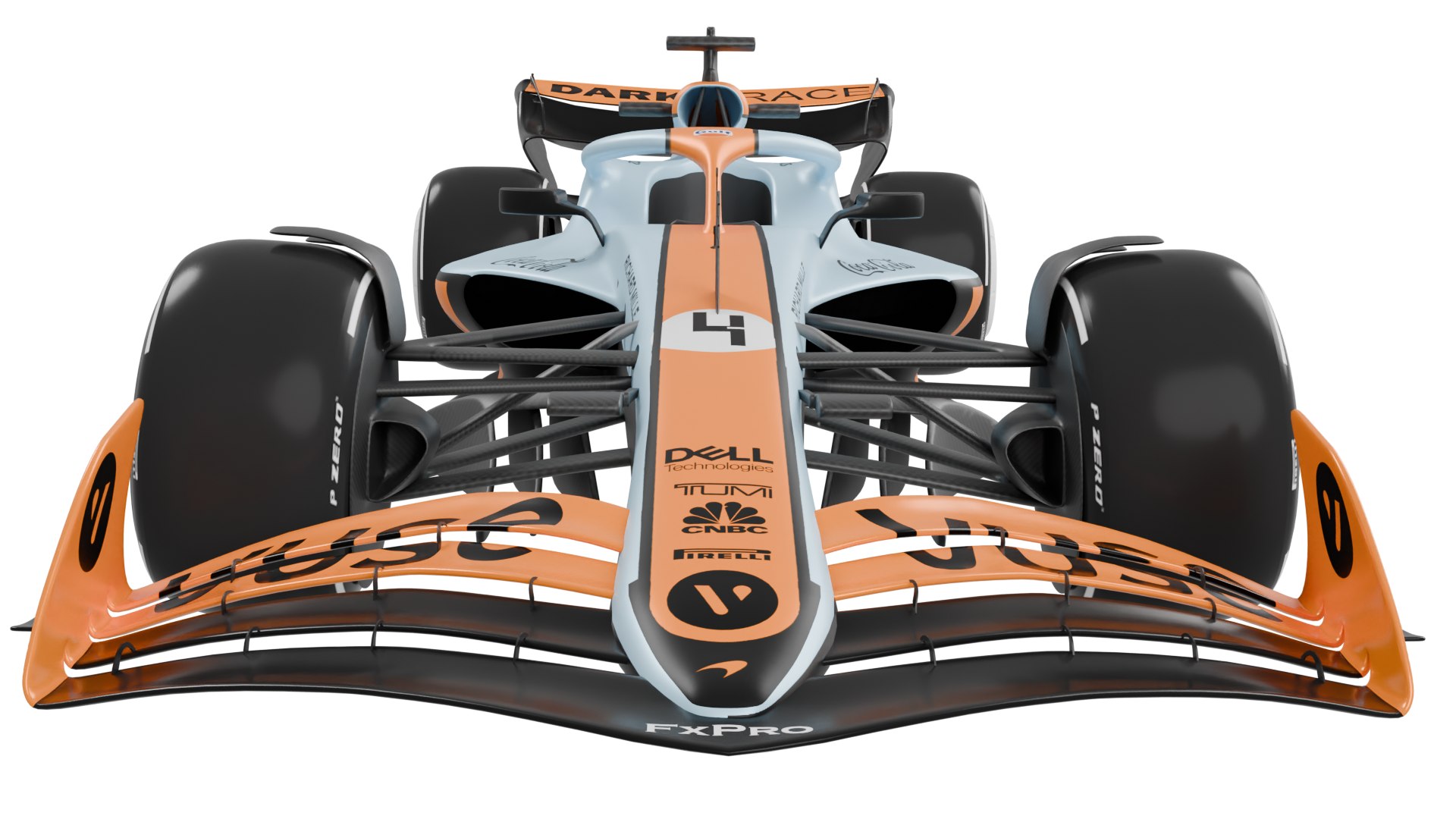 Gulf Mclaren F1 2022 3D Model - TurboSquid 2405630