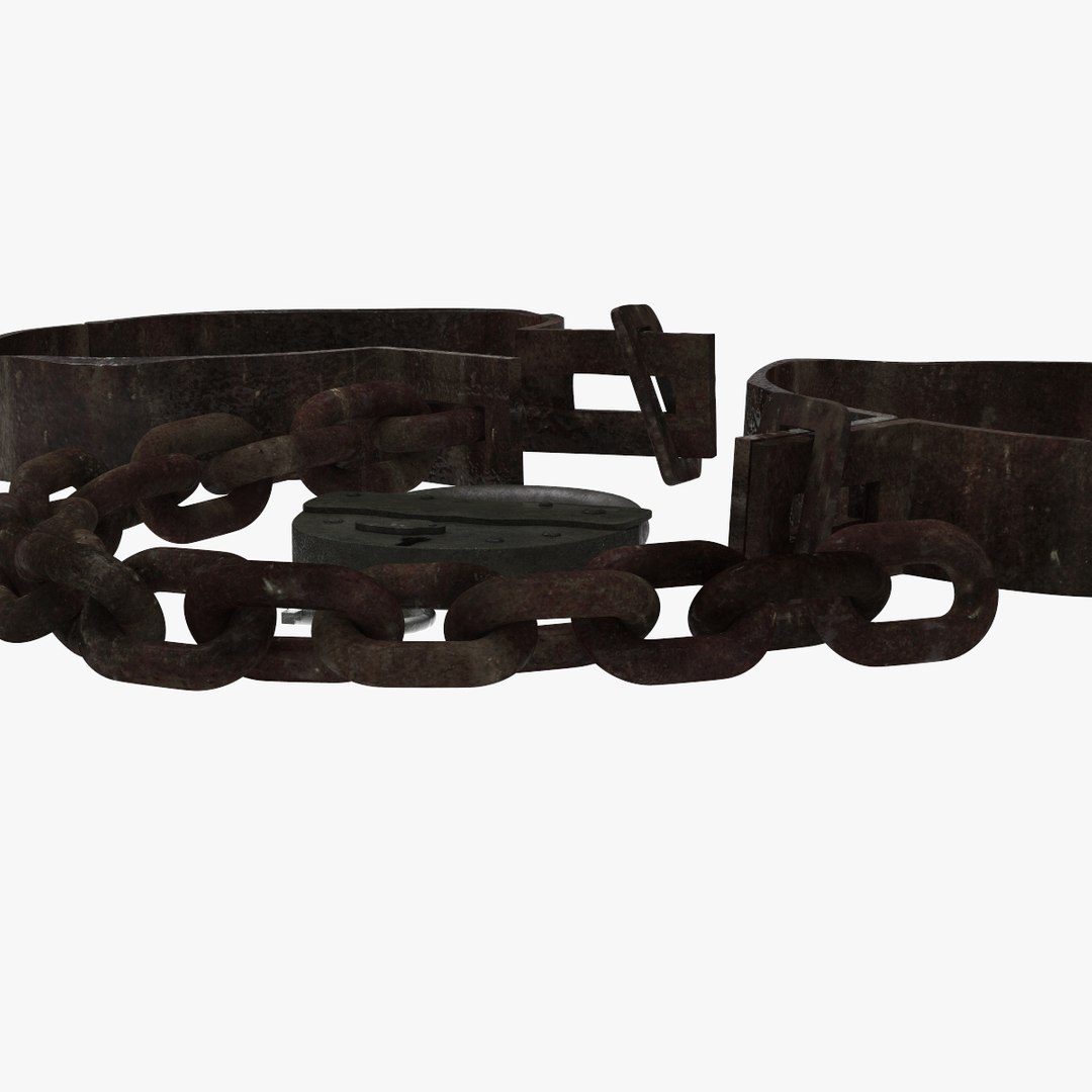 3D Old Shackles Foot Cuff Model - TurboSquid 1216605