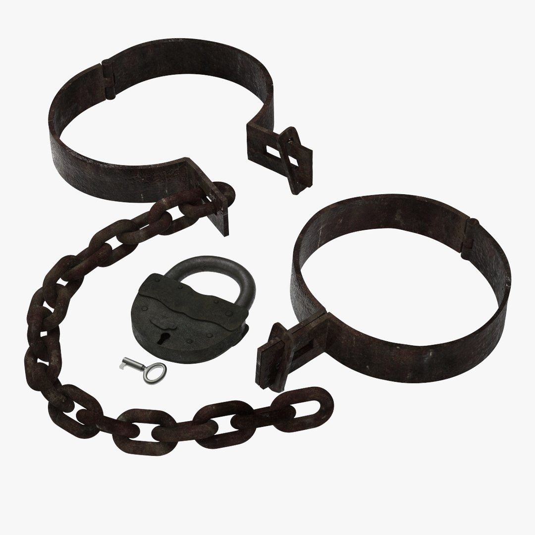 3D Old Shackles Foot Cuff Model - TurboSquid 1216605