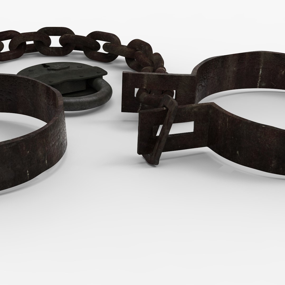 3D Old Shackles Foot Cuff Model - TurboSquid 1216605