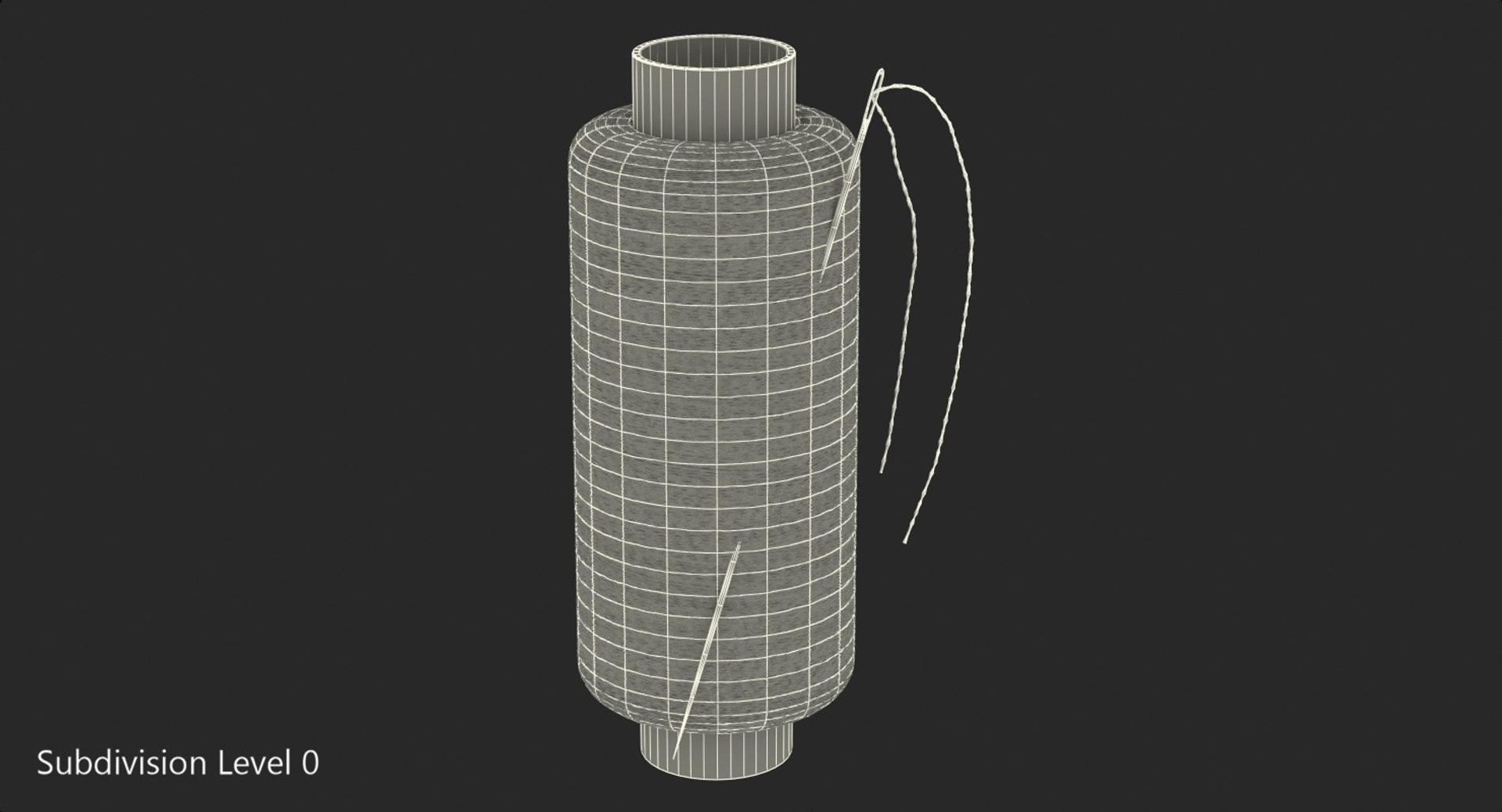 3D model small sewing thread needle - TurboSquid 1407590