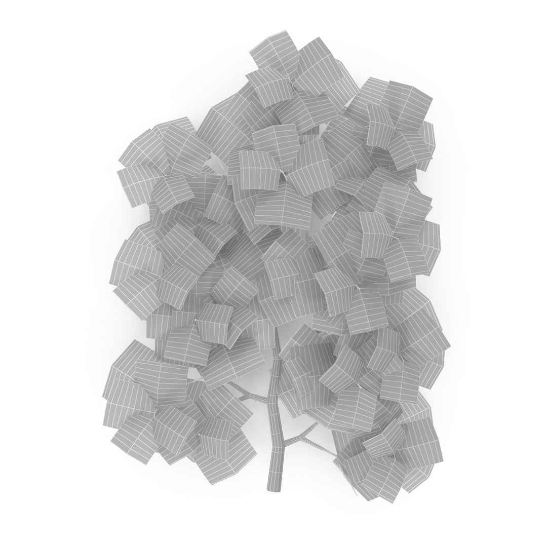 3D Maple Branch Yellow V2 Model - TurboSquid 2298153