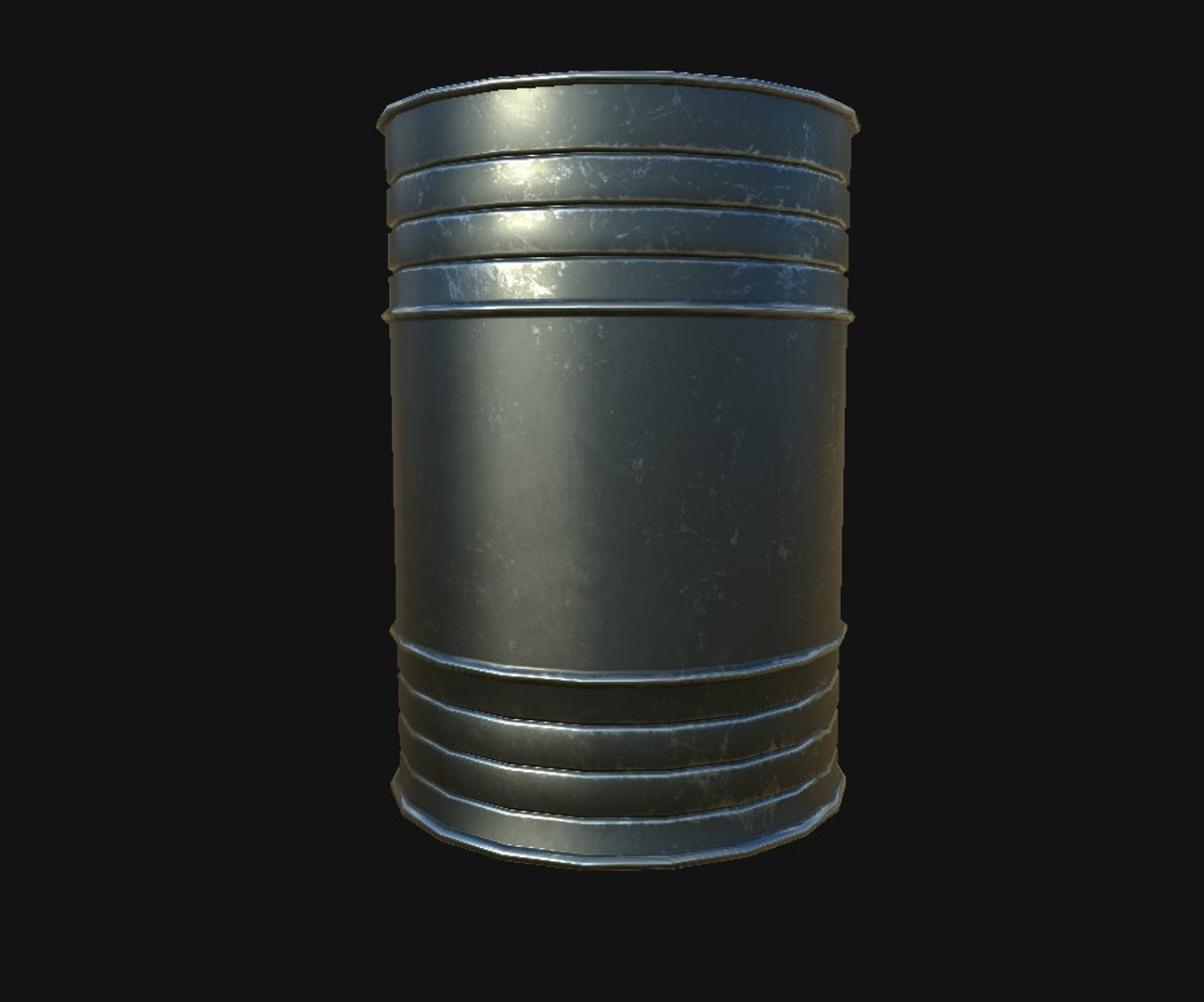 3D Metal Barrel Model - TurboSquid 1237062