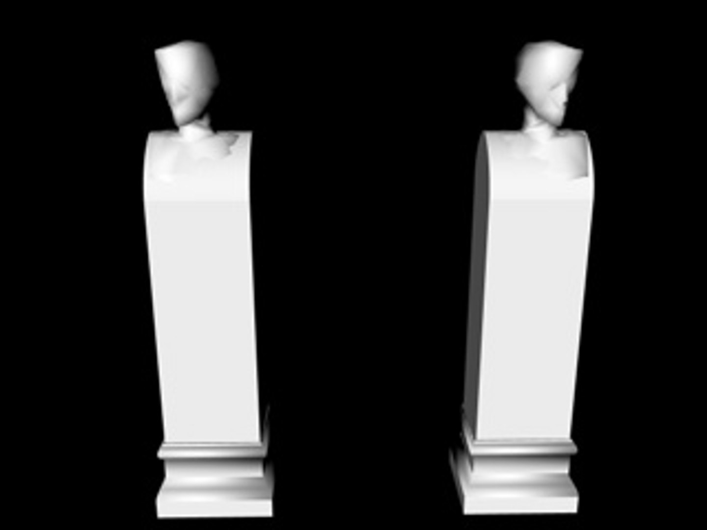 Classical Bust 3ds