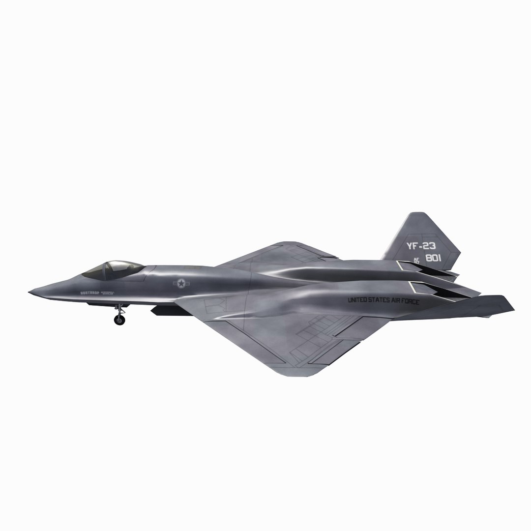 3ds Max Northrop Yf-23 Black Widow