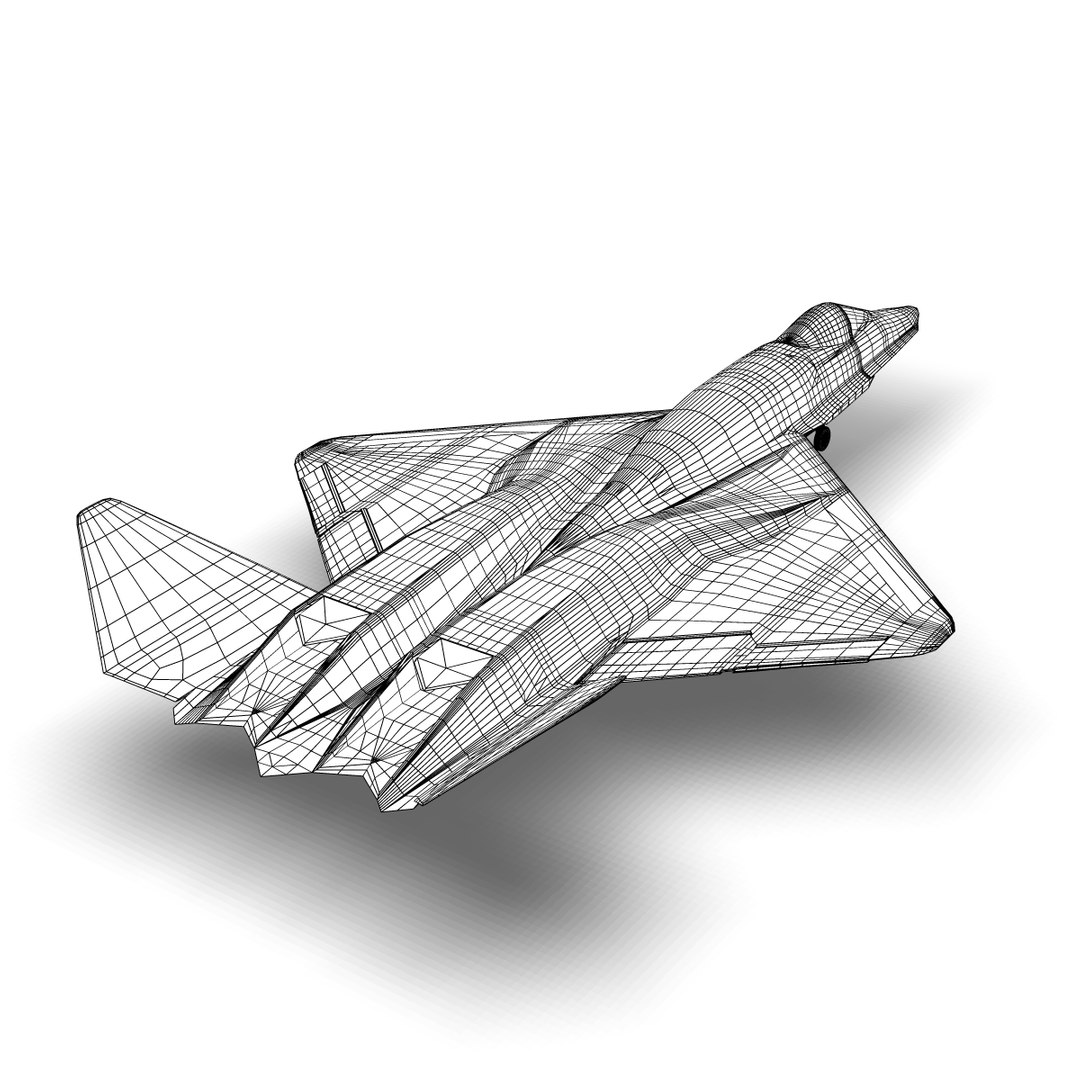 3ds Max Northrop Yf-23 Black Widow