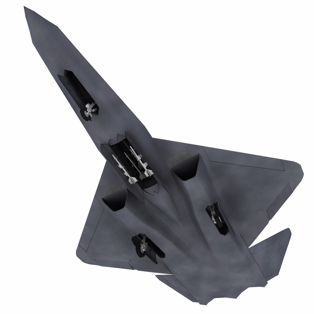 3ds Max Northrop Yf-23 Black Widow