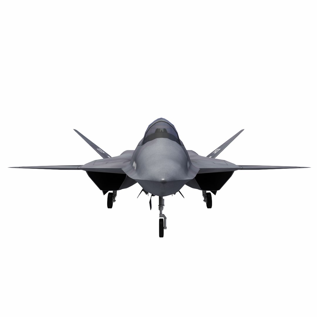 3ds Max Northrop Yf-23 Black Widow