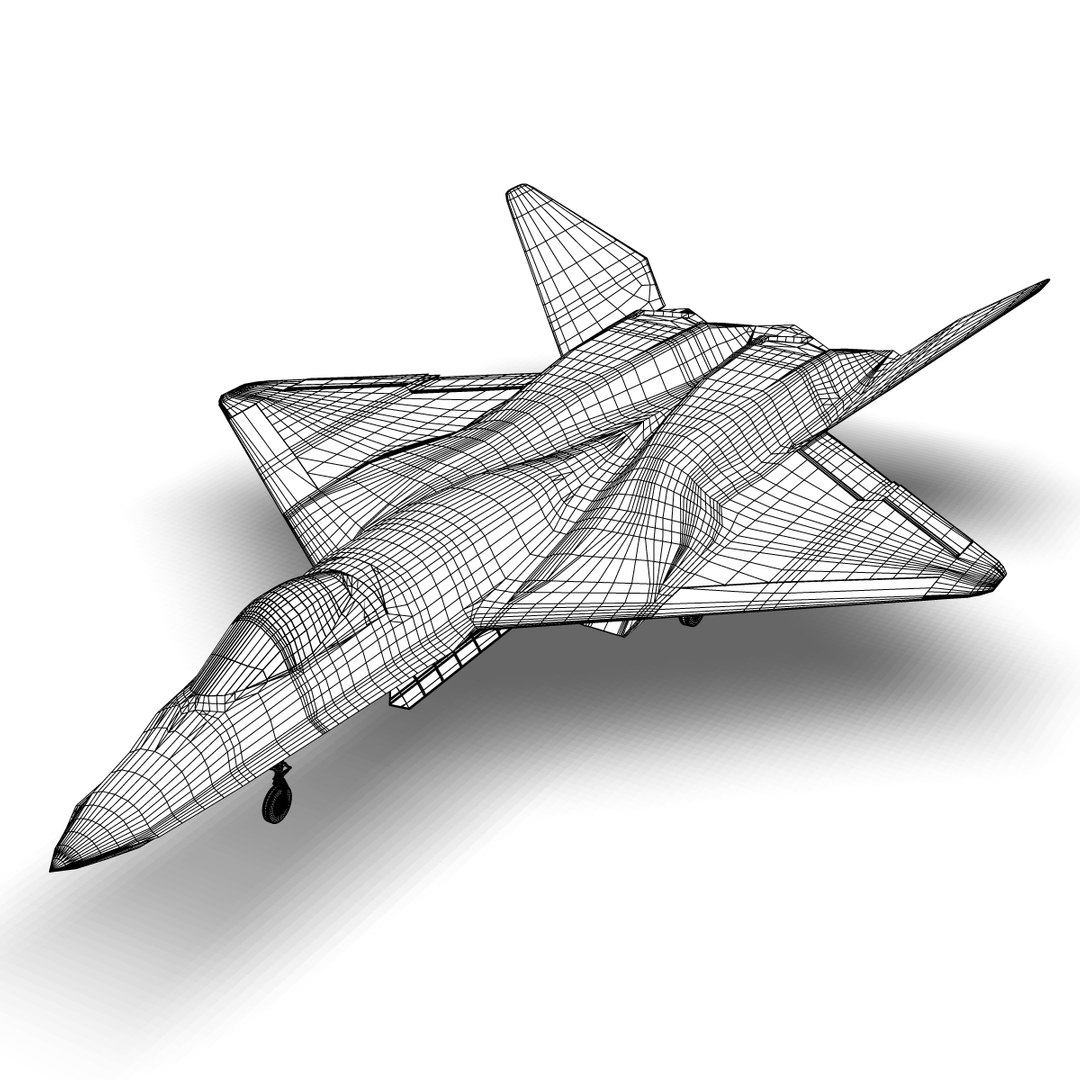 3ds Max Northrop Yf-23 Black Widow