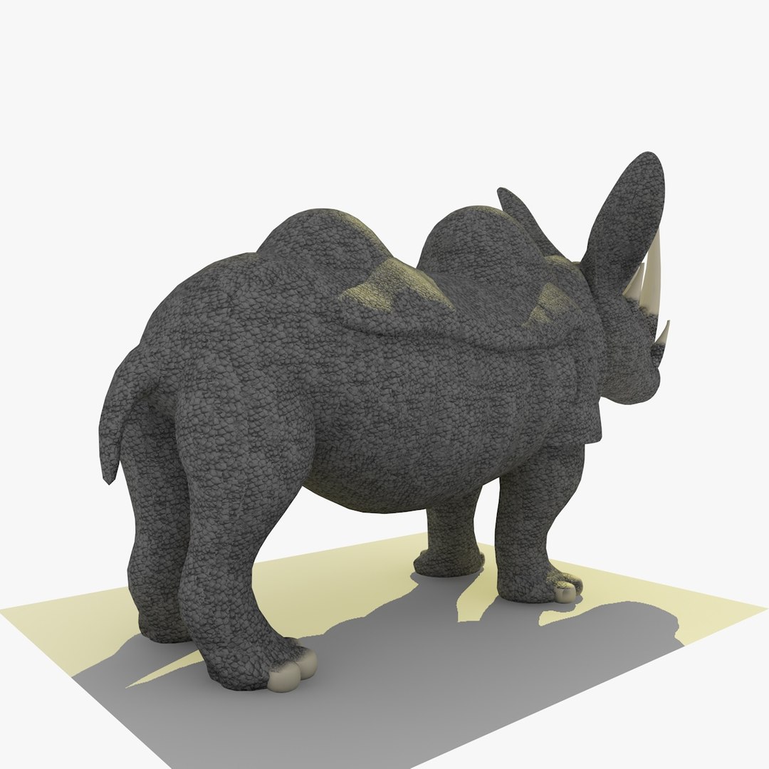 Mutant Rhino Alien 3ds