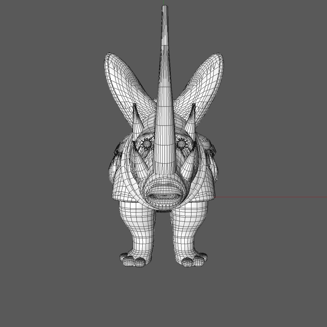 Mutant Rhino Alien 3ds