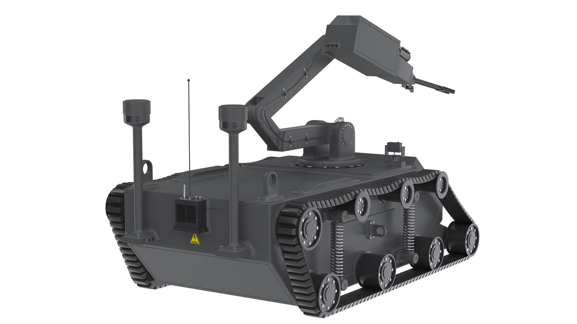 3D Smart Military Robot Model - TurboSquid 2275950
