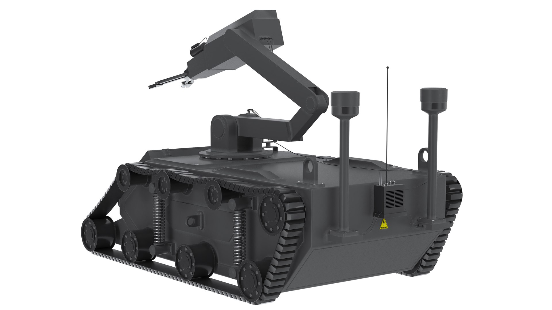 3D Smart Military Robot Model - TurboSquid 2275950