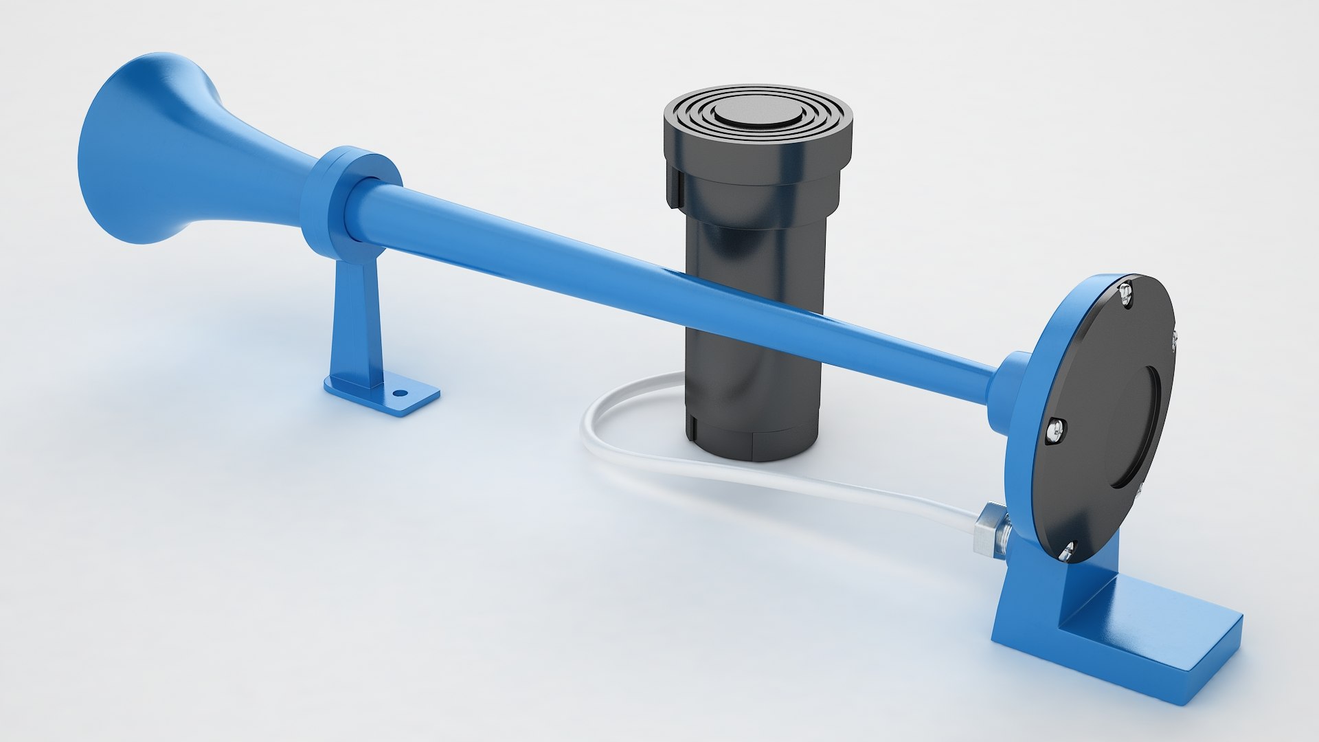 Air Train Horn 02 model - TurboSquid 2075619