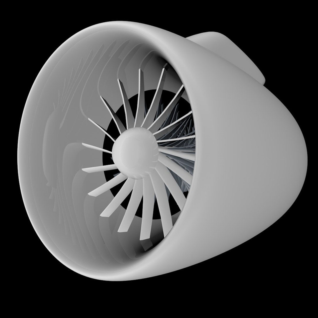 Basic Jet Engine C4d