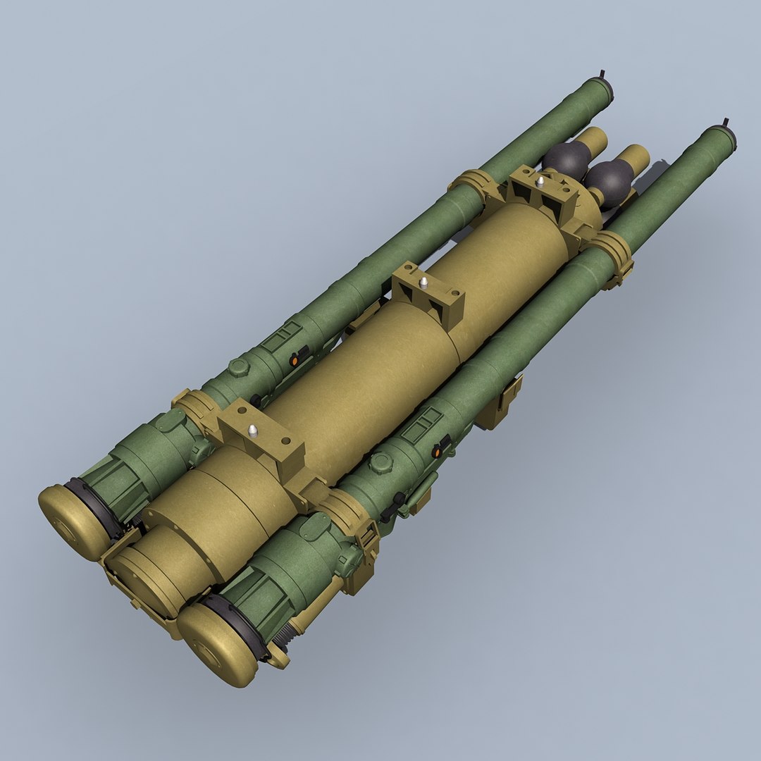 Strelets Sa-24 3d Model