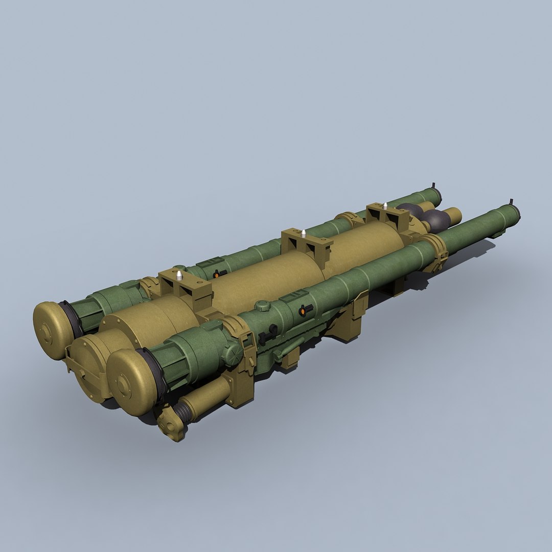 Strelets Sa-24 3d Model