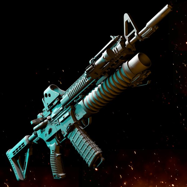 M16 A4 Assault Rifle 3D Models for Download | TurboSquid