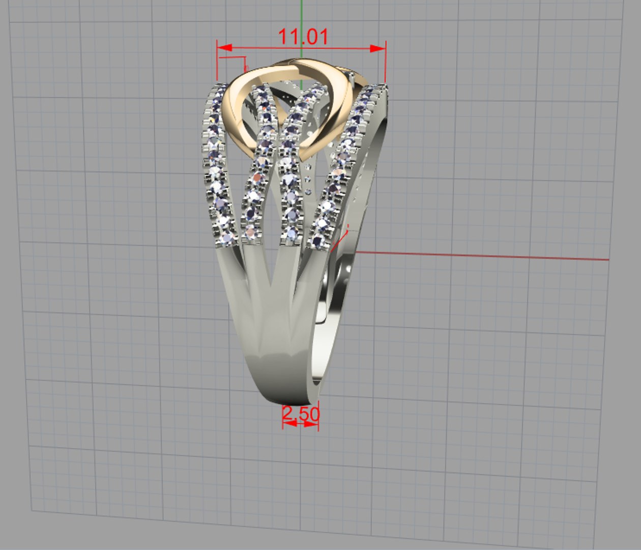 3D Printed Ring Model - TurboSquid 1590466