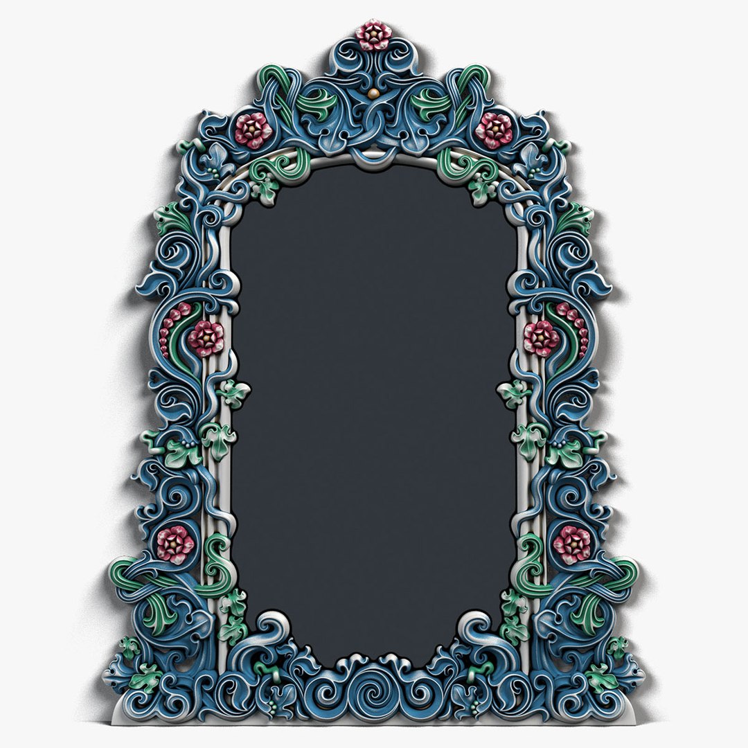 Art 2 Mirror Frame 3d Max