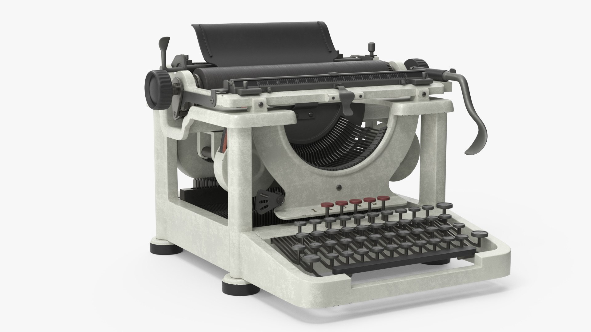 Typewriter Vintage 3D Model - TurboSquid 2274491