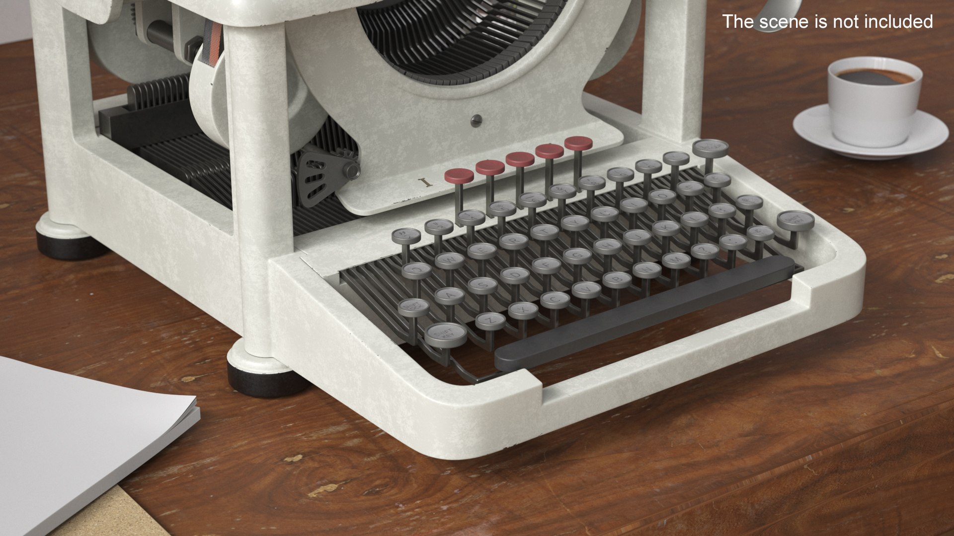 Typewriter Vintage 3D Model - TurboSquid 2274491