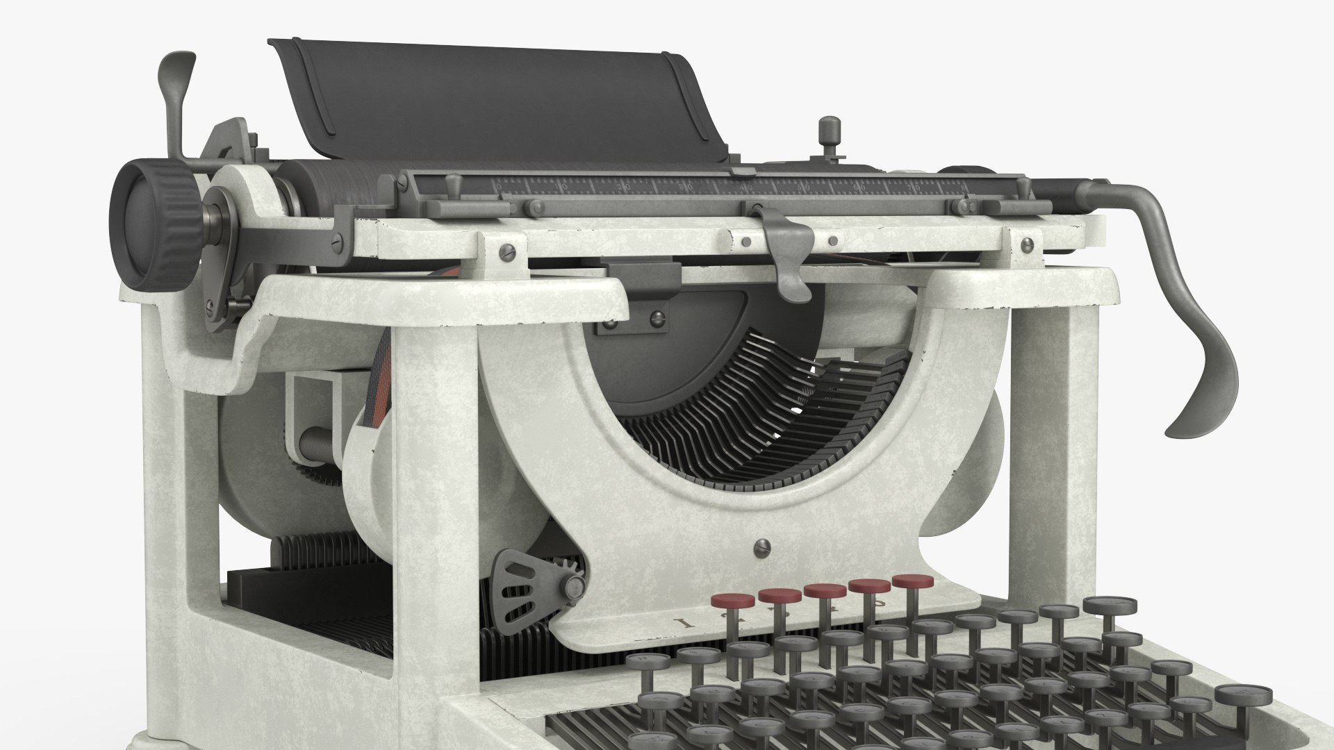 Typewriter Vintage 3D Model - TurboSquid 2274491