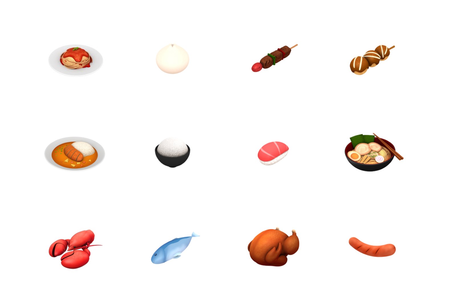 Cartoon food pack 2 model - TurboSquid 1413039