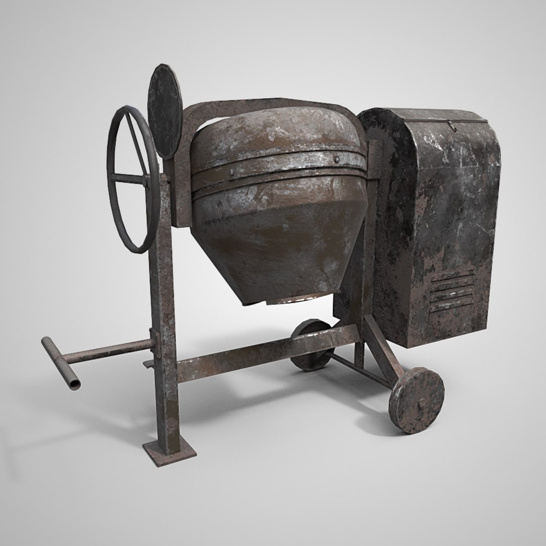 Concrete Mixer 3D Model - TurboSquid 1190378