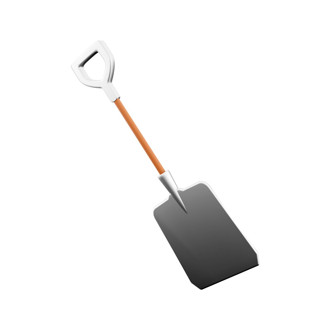 3d Spade Icon 3D Model - TurboSquid 2045238