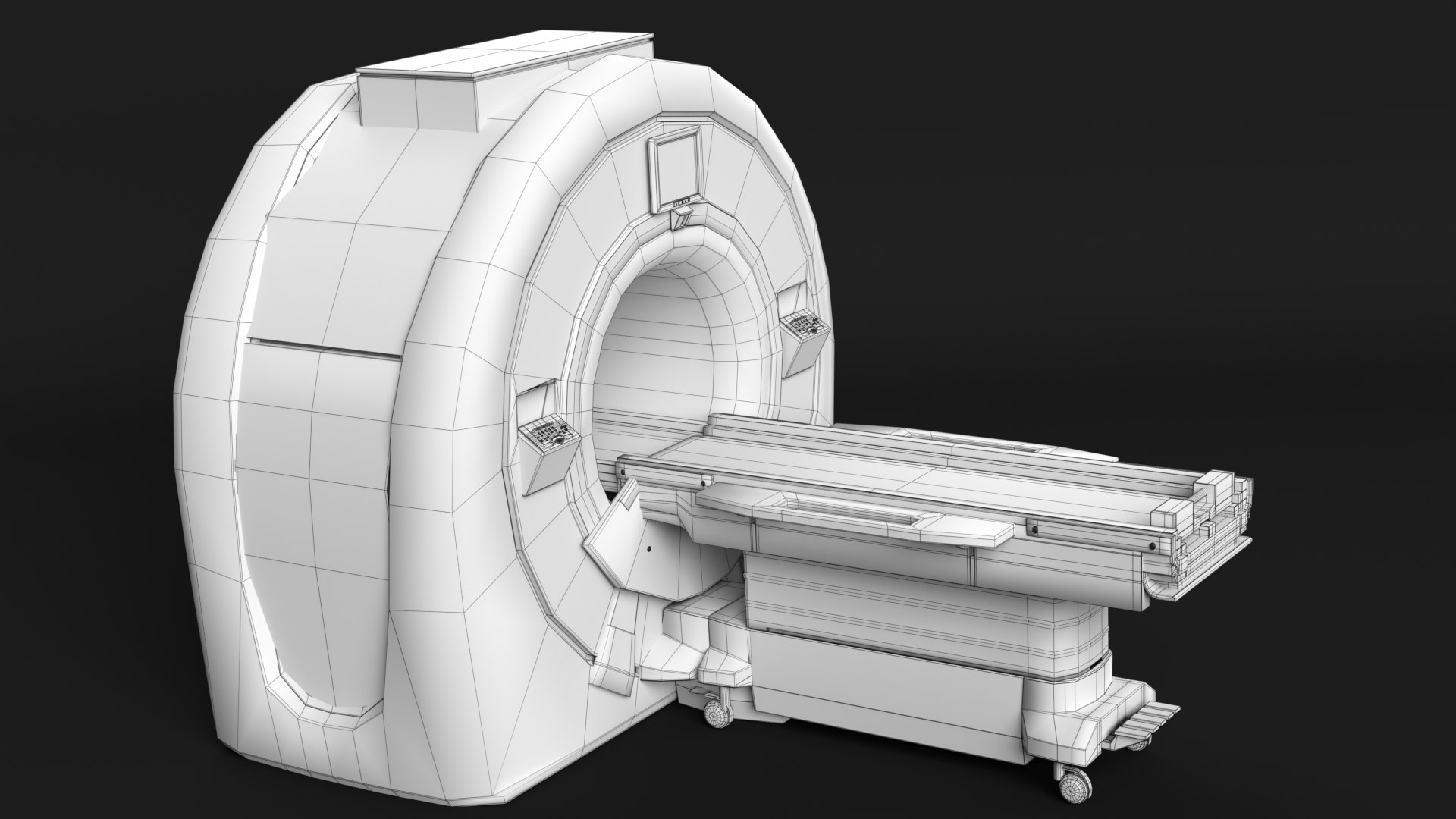 3D MRI Machine 2 model - TurboSquid 2168909