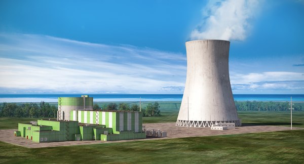 modelo 3d Planta de energía nuclear 2 - TurboSquid 1251956