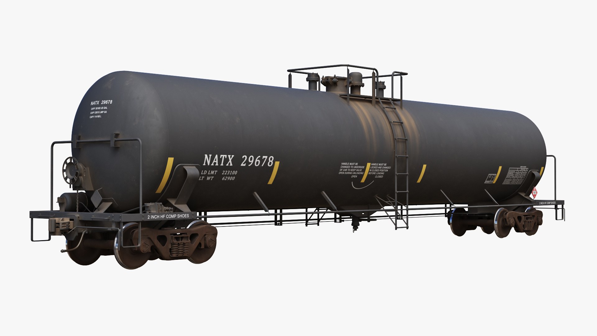 Tank car t108 3D model - TurboSquid 1441851