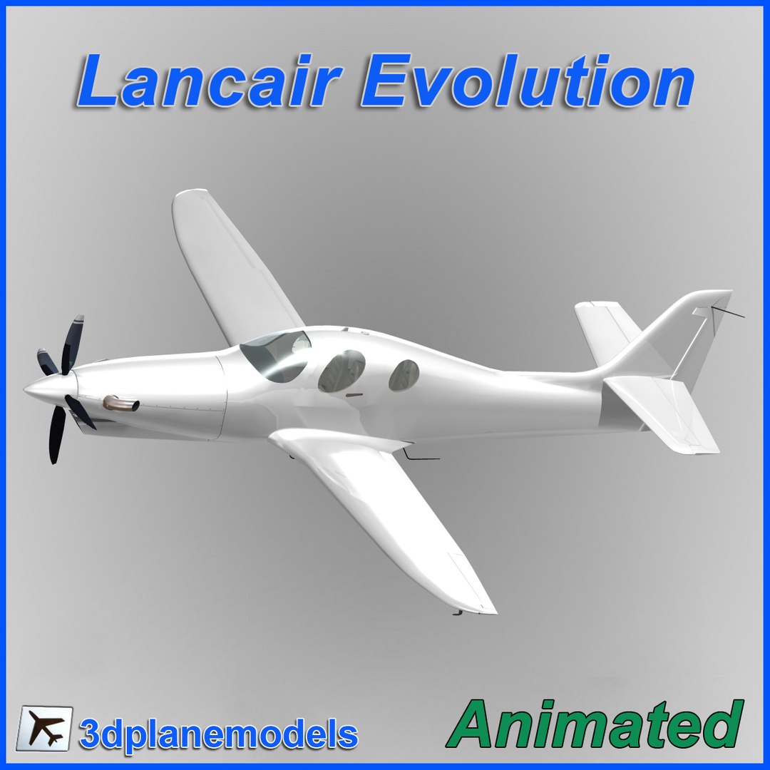 3d Model Lancair Evolution