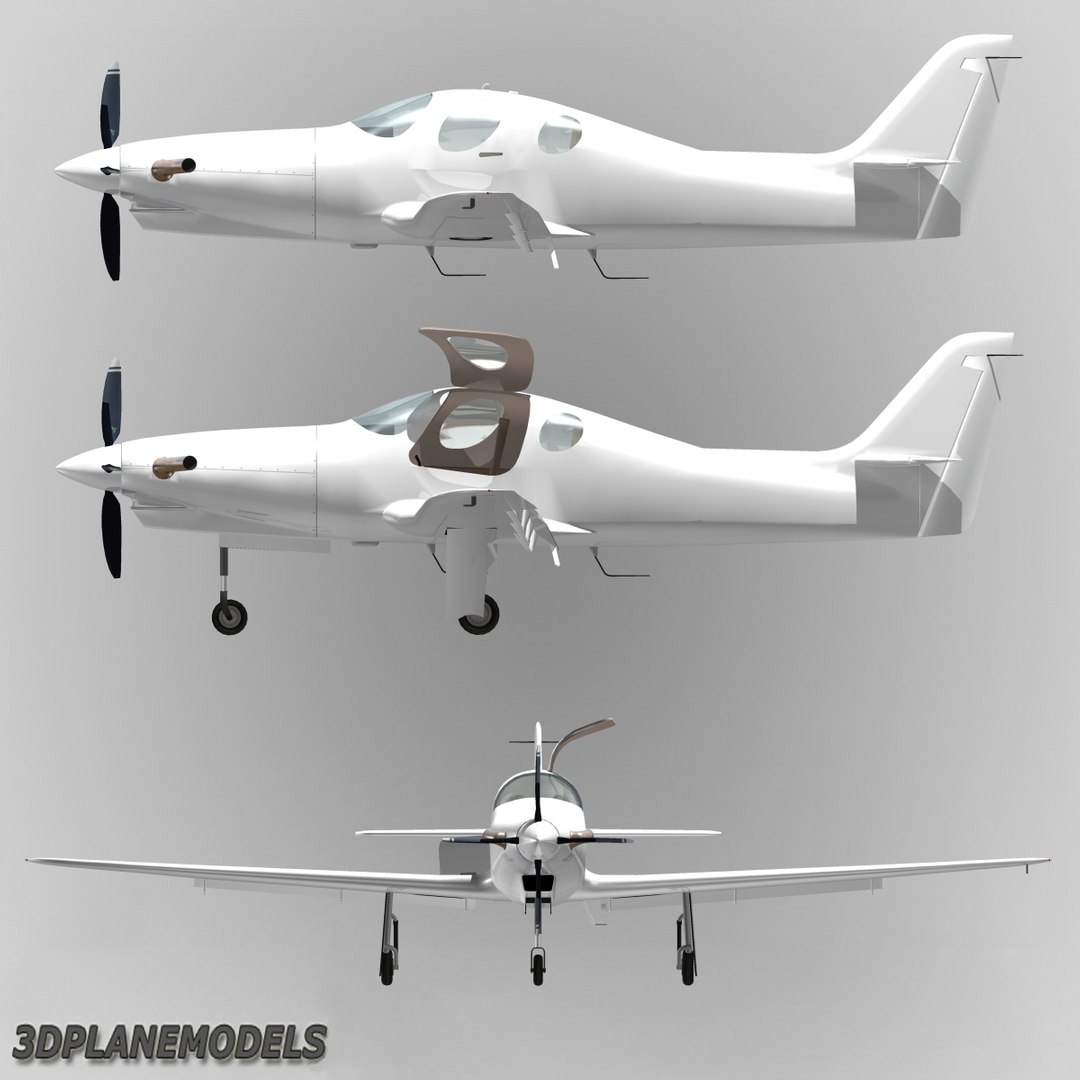 3d Model Lancair Evolution
