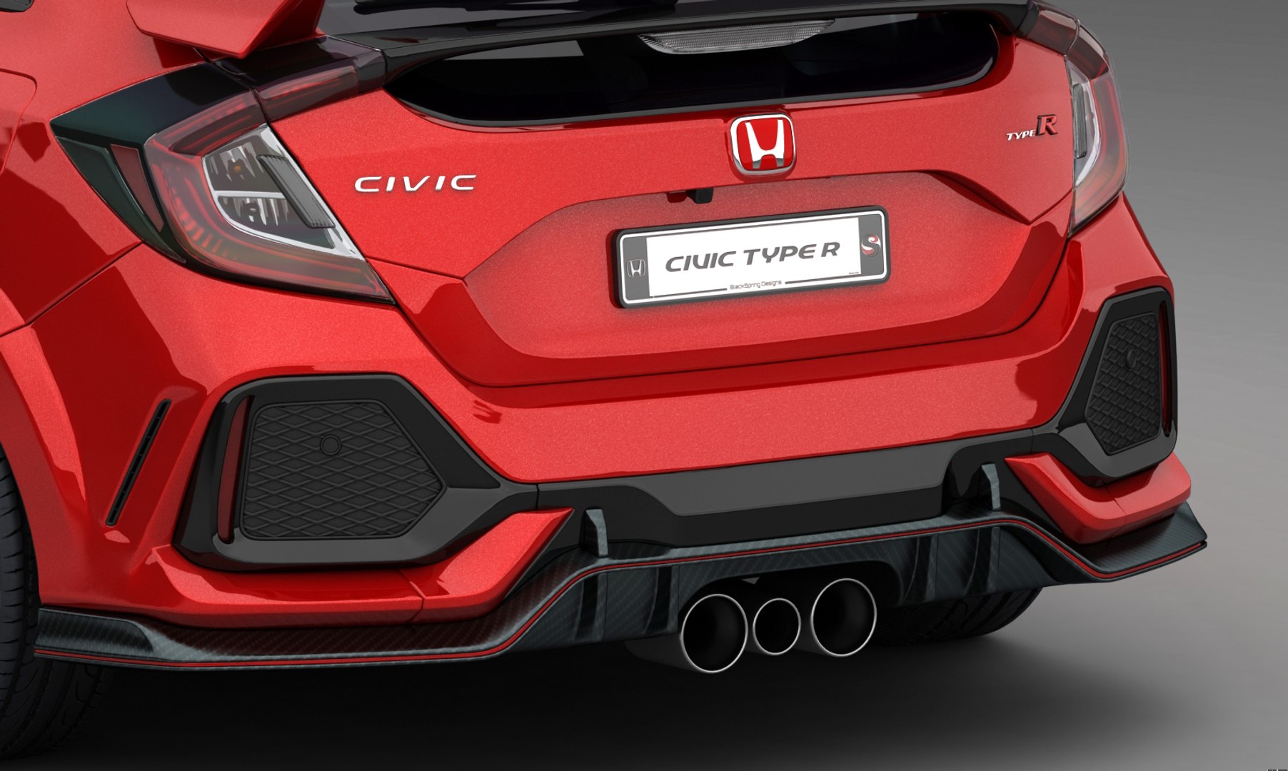 Honda Civic Type R 3D - TurboSquid 1294284