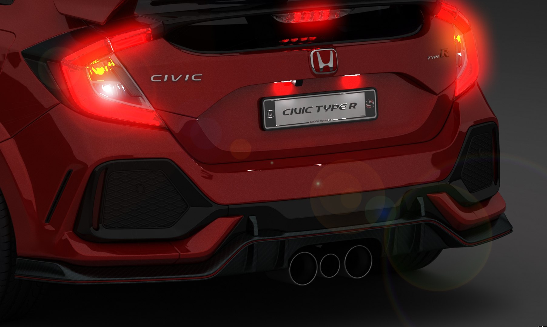 Honda Civic Type R 3D - TurboSquid 1294284