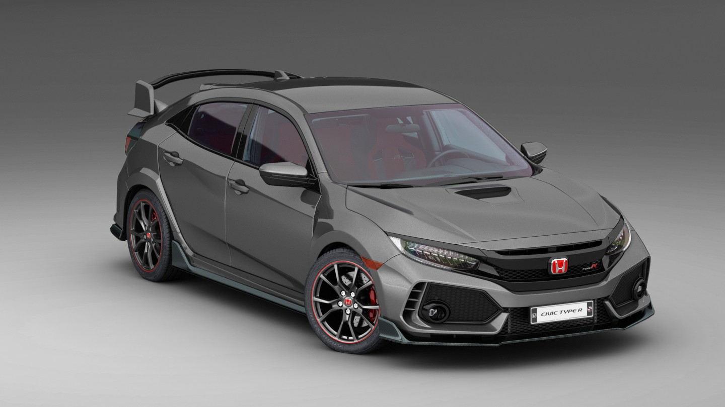 Honda civic type r 3D - TurboSquid 1294284