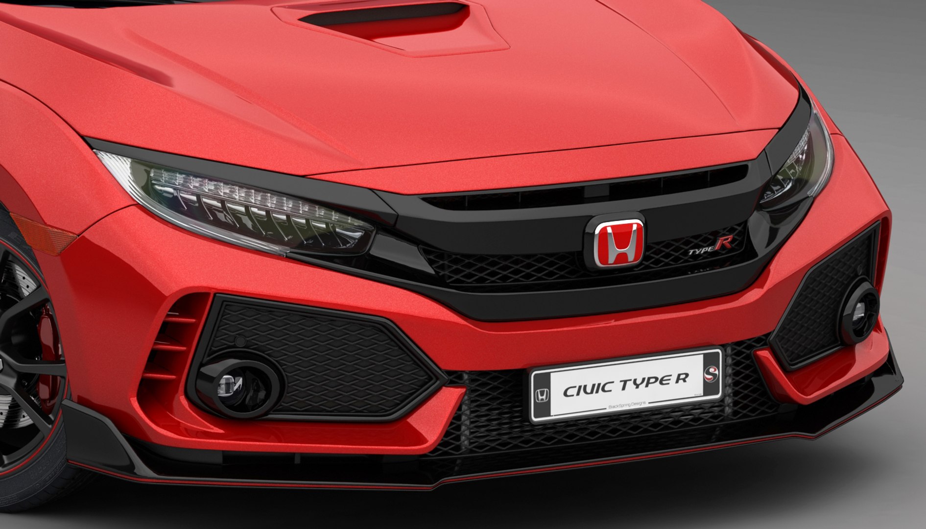 Honda Civic Type R 3D - TurboSquid 1294284